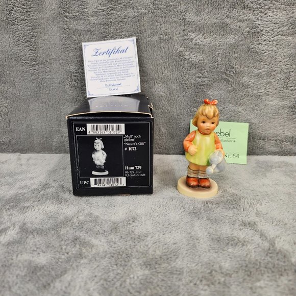 Hummel | Accents | Vintage Mi Hummel Club Figurine Natures Gift 72 ...